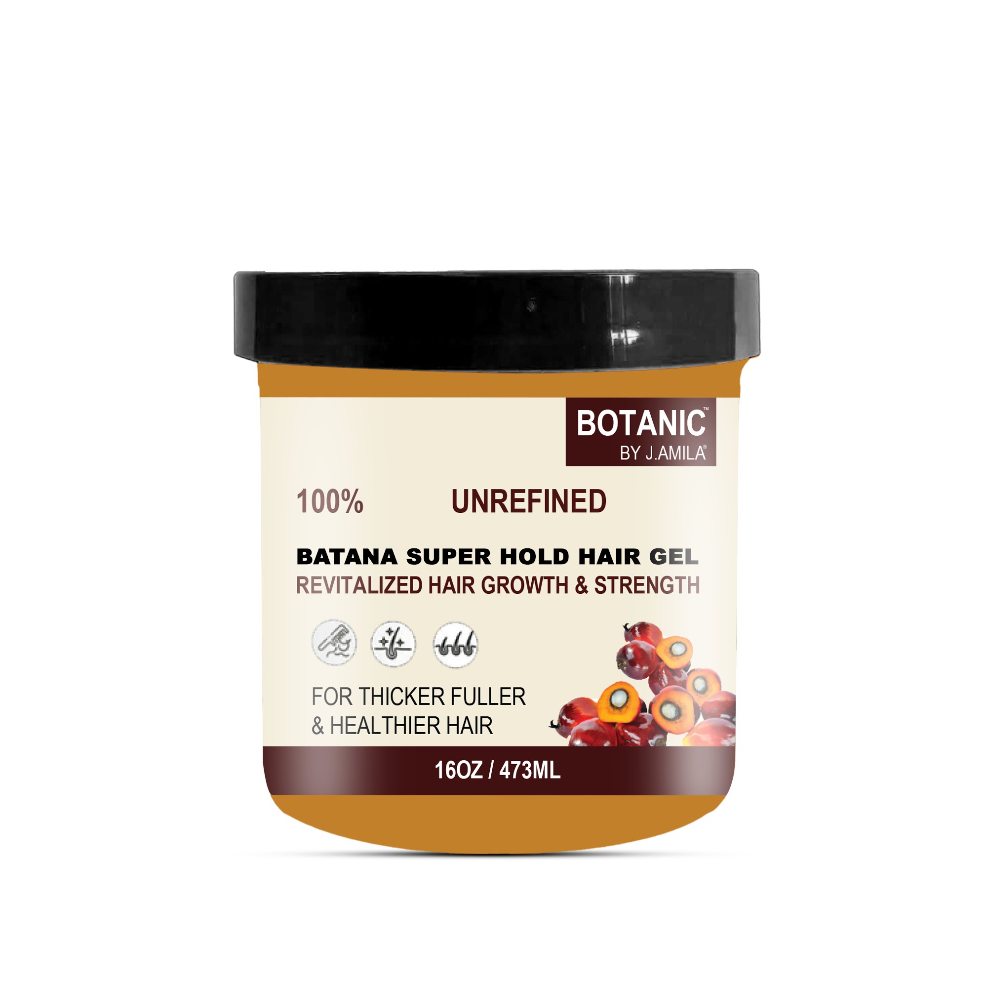 Batanic by J.Amila 100% Unrefined Batana Hair Growth Super hold Gel 16 – UB BRANDS